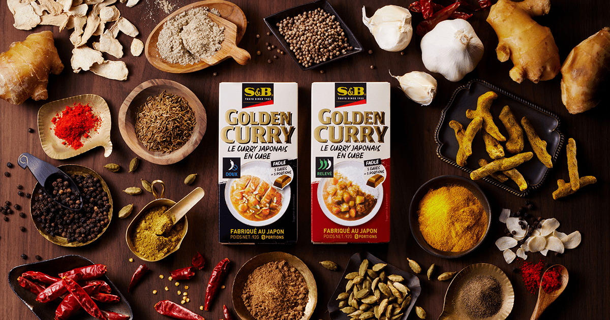 GOLDEN CURRY - Le Curry Japonais | S&B FOODS